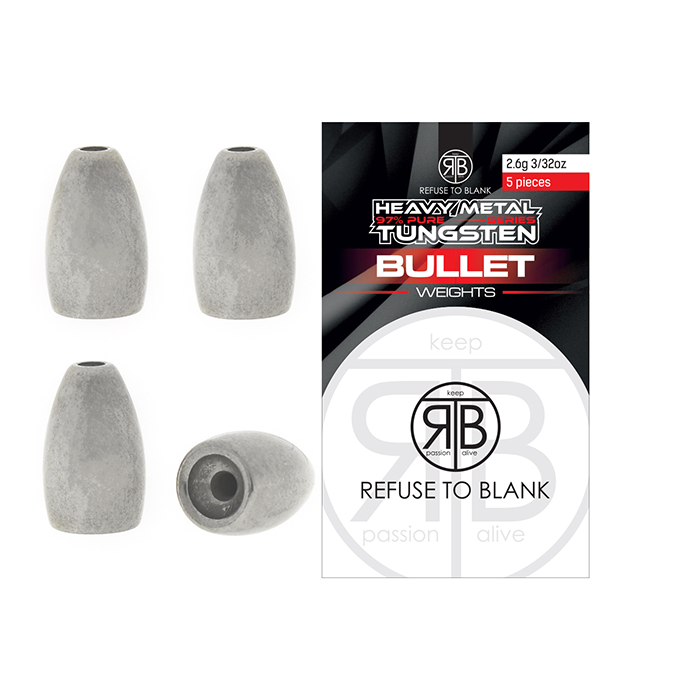 Волфрамови тежести RTB Tungsten Bullets Flipping Weights 3.5 грама | VUK.BG